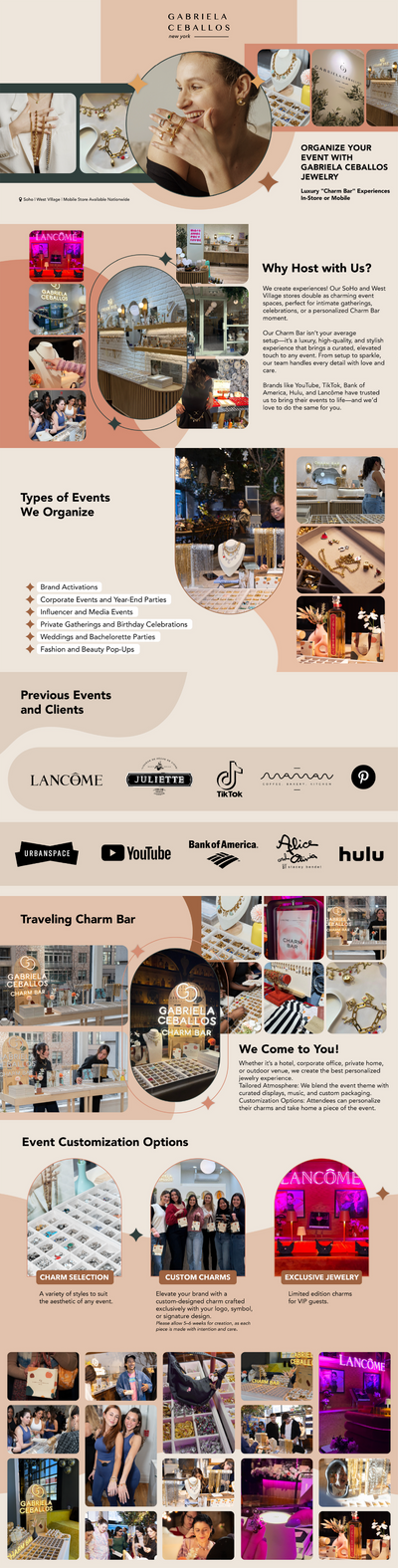 Charm Bar Experience